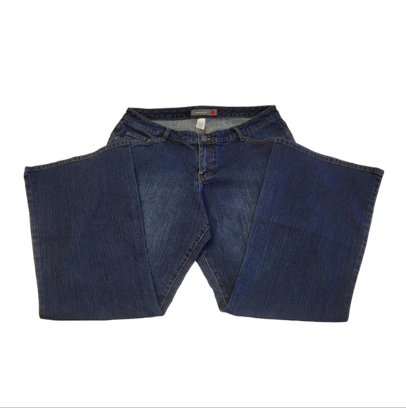 Venezia (Lane Bryant) | Jeans | Venezia Stretch Flare Jeans Size 2 Red ...